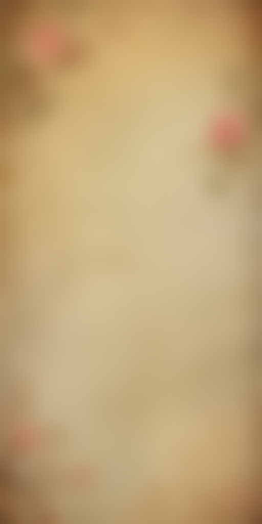 Ancient Scroll with Decorative Flourishes and Faded Textured Background