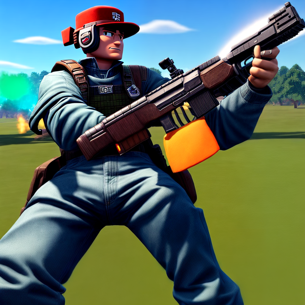 roblox noob shooting deagle soldier