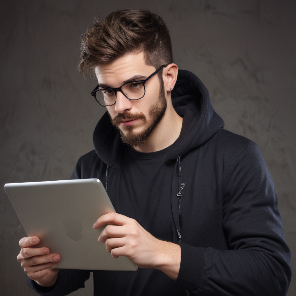 hipster hacker
