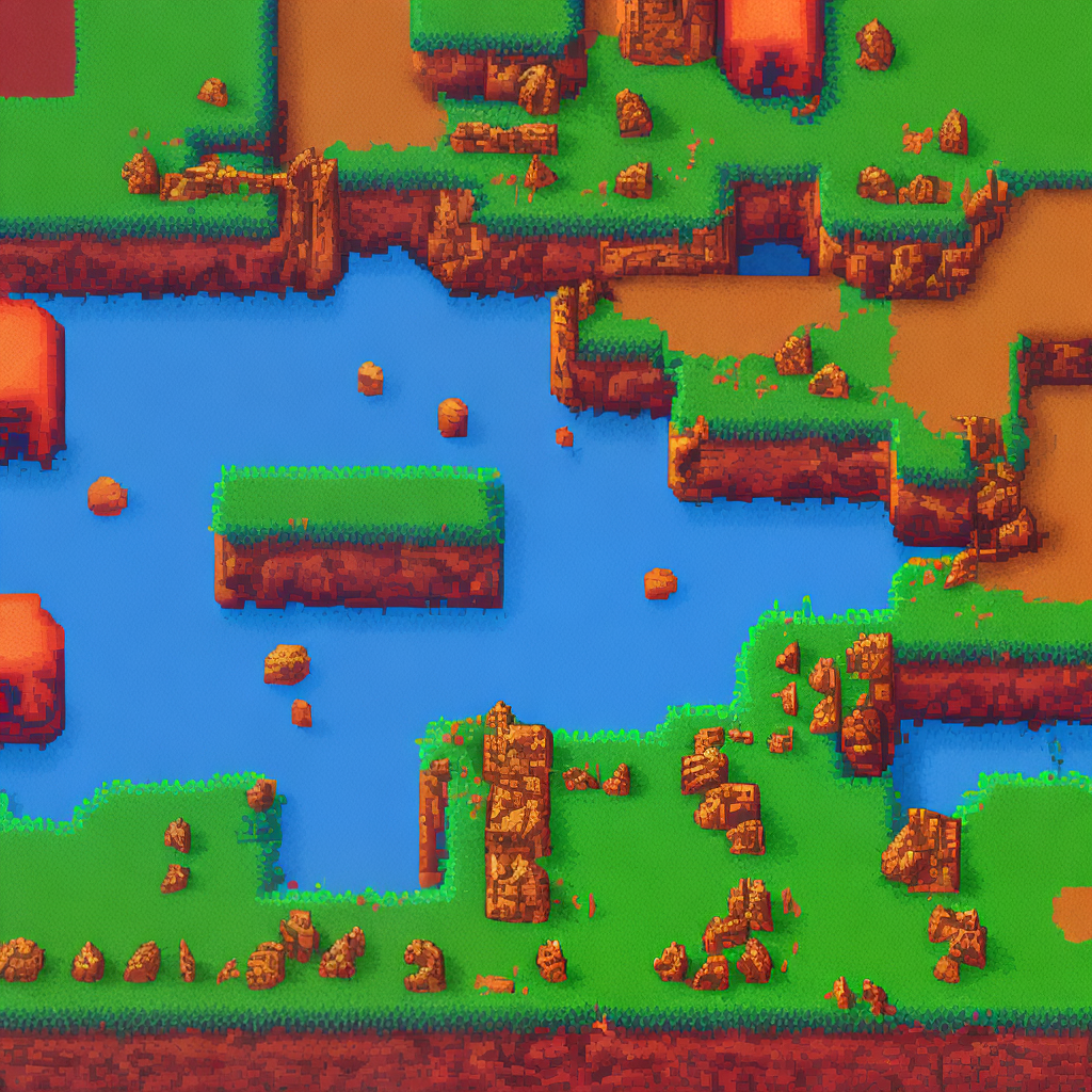 medieval metroidvania pixel art game background