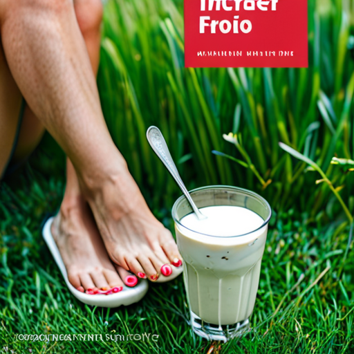Yoghurt on foot