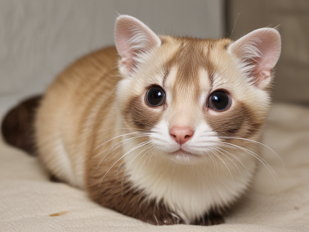 Cat and ferret hybrid