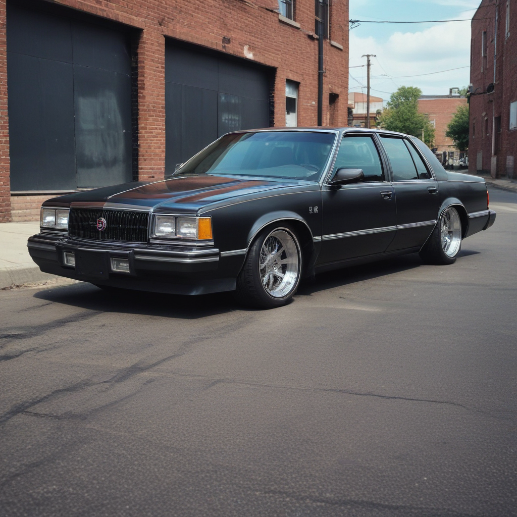 Two_thousand three Buick Park Avenue clean custom cyberpunk retro