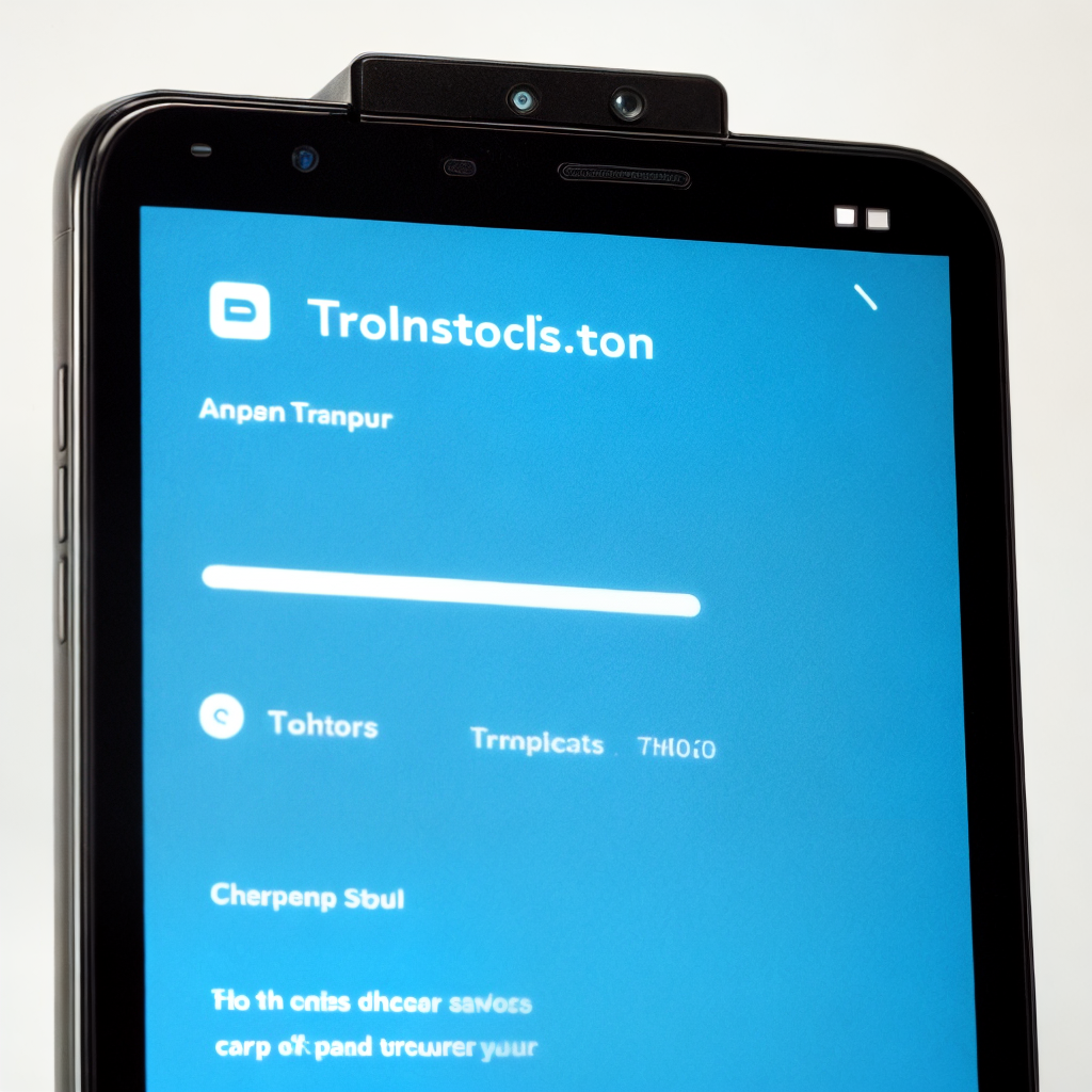 The image depicts a computer screen displaying a transaction status ...