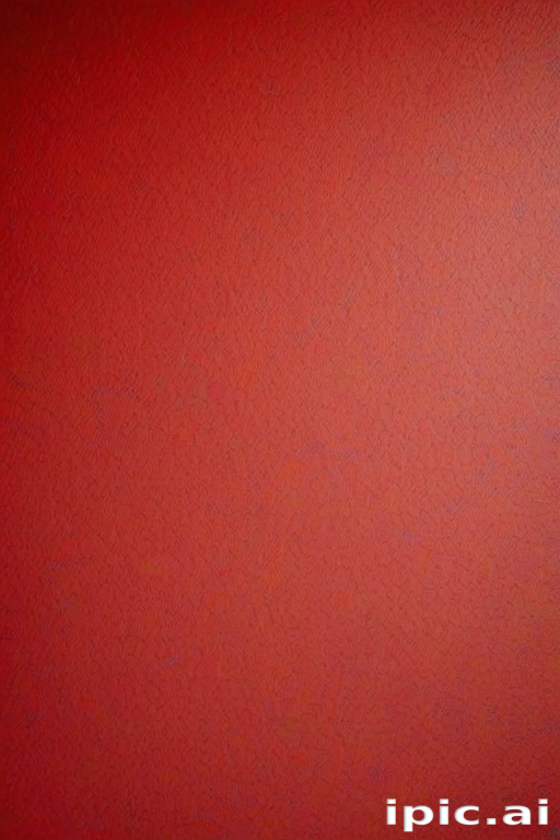 Vibrant Red Wall Texture: A Bold Statement in Interior Design