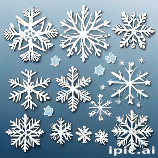 A Beautiful Collection of Intricate and Unique Snowflake Designs on ...