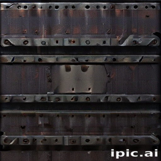 Abstract Industrial Texture Featuring Layered Metal with Rust and Wear ...