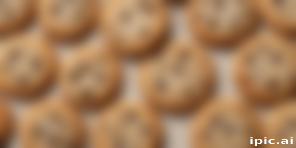 A Delicious Array of Warm, Freshly Baked Chocolate Chip Cookies.
