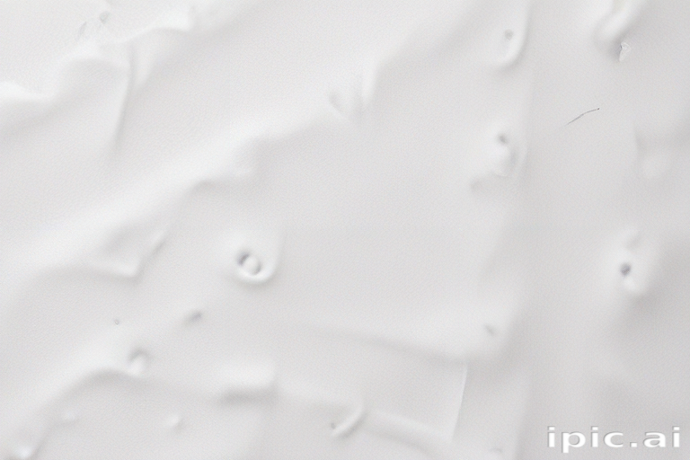 Abstract Textures of White Surface with Subtle Water Droplets and Ripples.