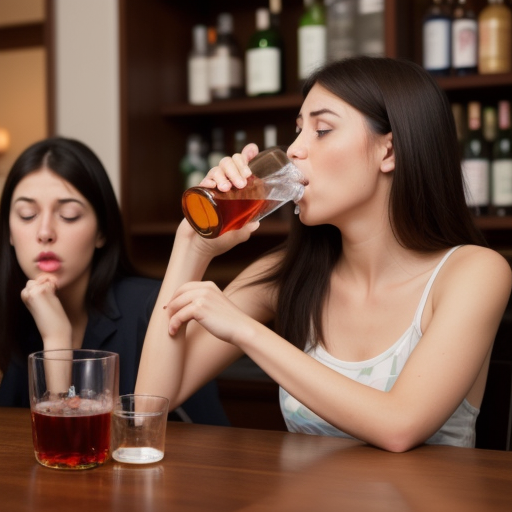 Two Friends Sharing a Moment at Home Over Drinks and Conversation