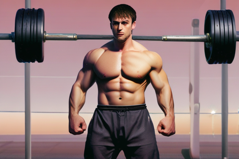 Daniel Radcliffe as a bodybuilder