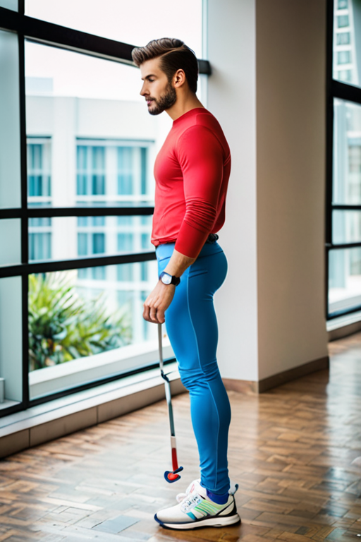 handsome guy in two blue full long leg casts ( hip to toes).