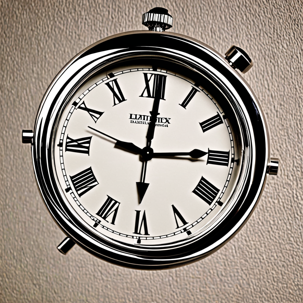 As the clock struck six in the evening
