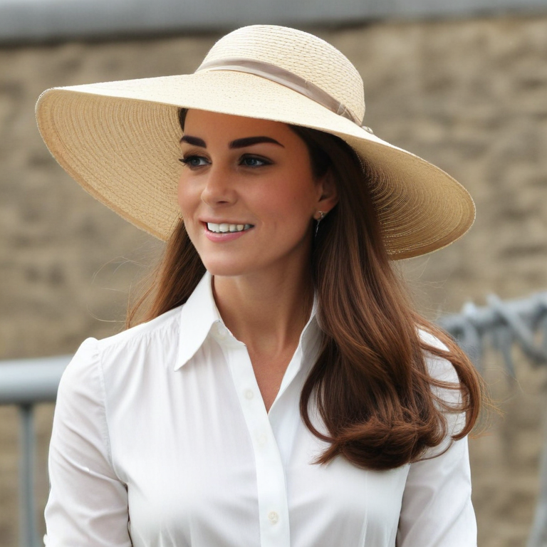 Kate Middleton sun hat