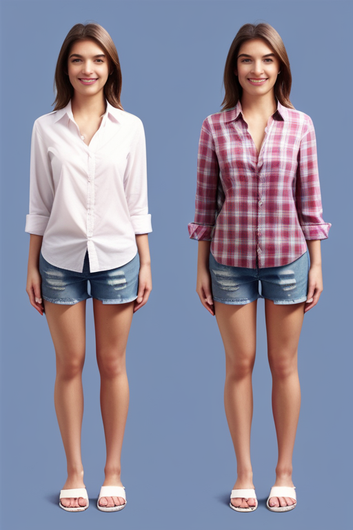 Comparison of Two Stylish Outfits for a Casual Summer Day