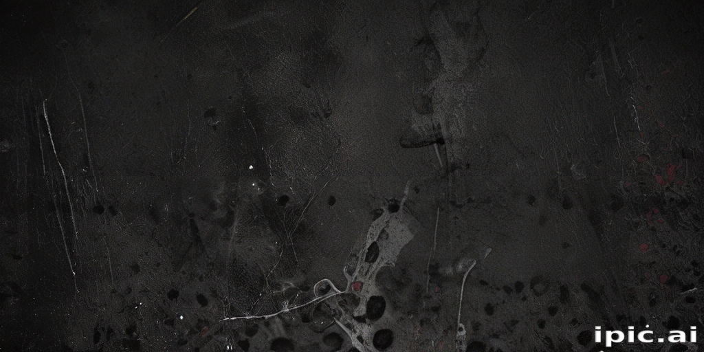 Abstract Dark Textures with Subtle Patterns and Intriguing Depths in Black