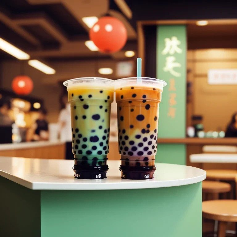 Deliciously Colorful Bubble Tea Drinks Perfect for a Refreshing Treat