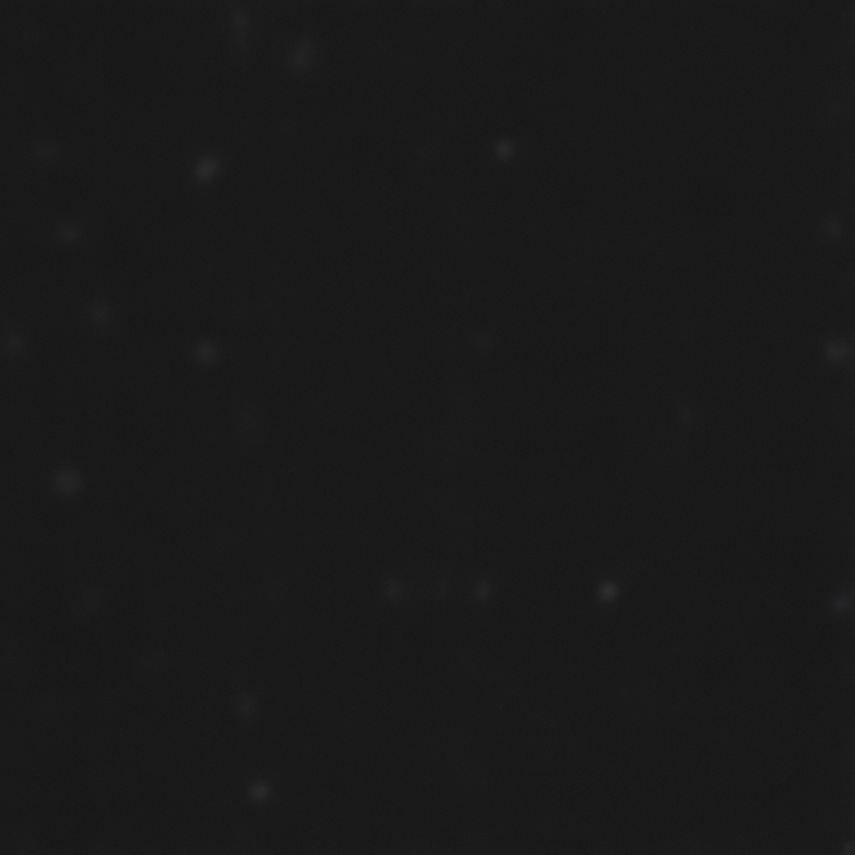 An Abstract Representation of Darkness with Distant Light Points Shimmering