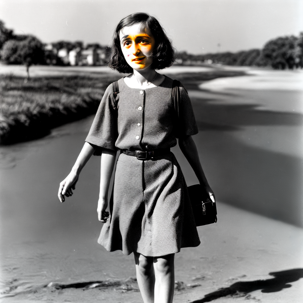 Crie a Anne Frank tirando a vida do Hitler