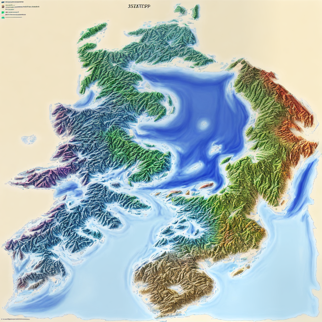 fantasy map of just europe, asia, australia combined together.