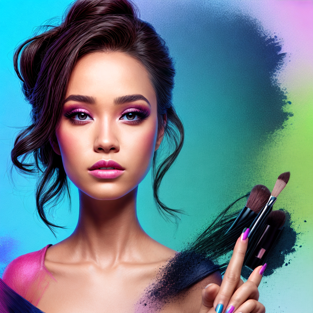 Solo female Video Thumbnail for Makeup Video