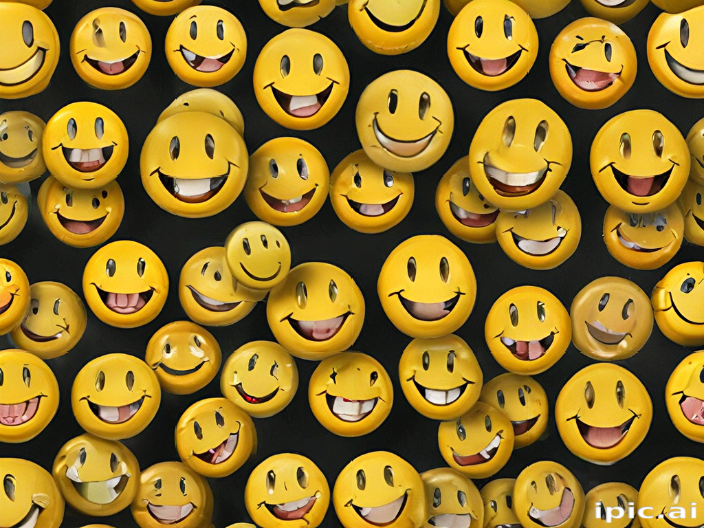A Vibrant Collection of Smiling Faces Bringing Joy and Positivity Together.