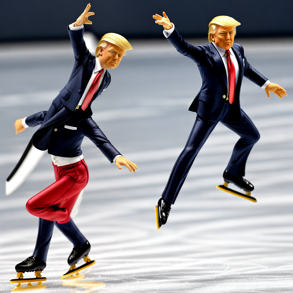 Donald trump figure skating