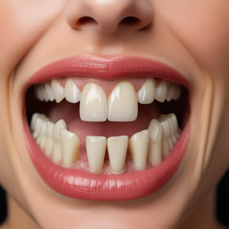 modern, inovative dentist and implants, teeth, modern, futuristic ...