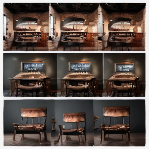 Artistic Showcase of Unique Chairs in Various Interior Settings and Styles