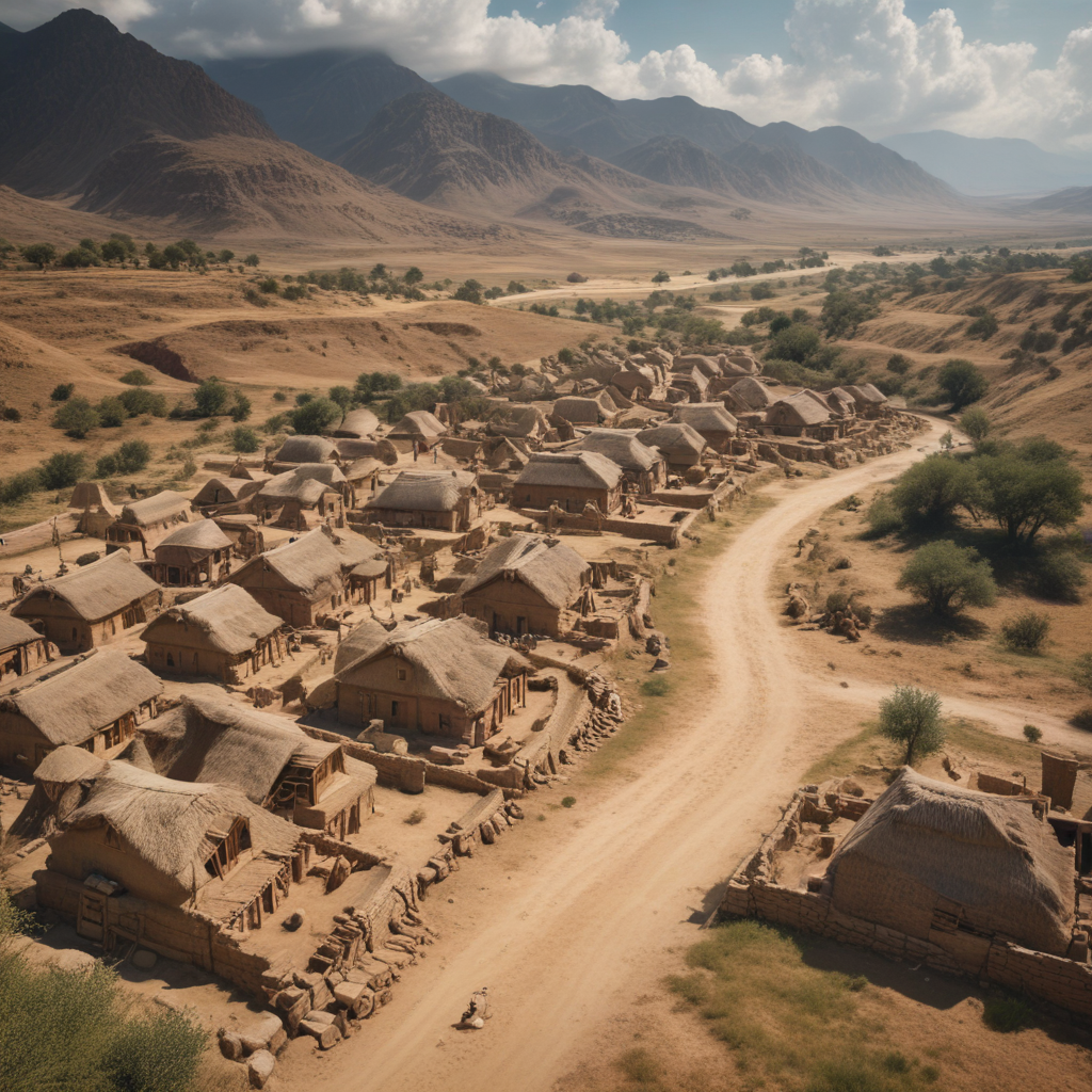 2000 BC village