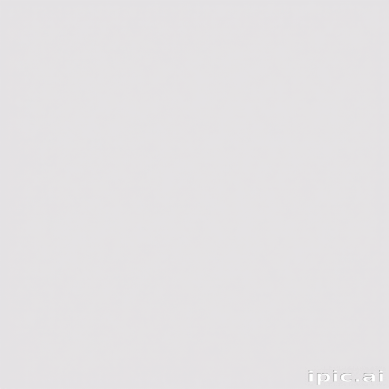 A Minimalist Illustration Featuring a Blank, Soft White Background for ...