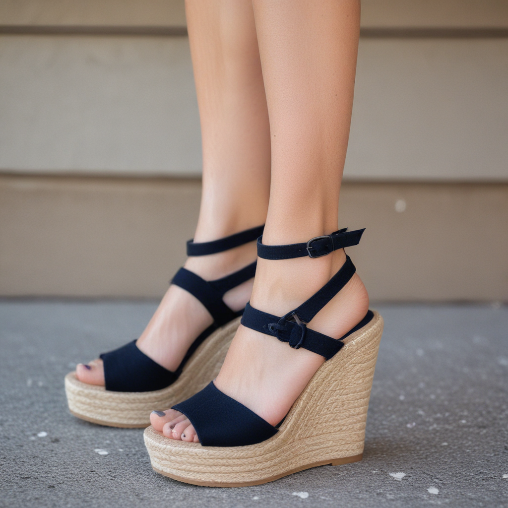 School uniform wedges hot