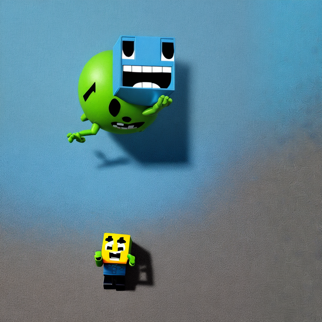 roblox man scared of monster