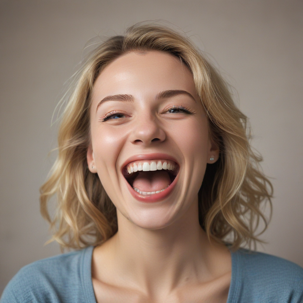lady laughing