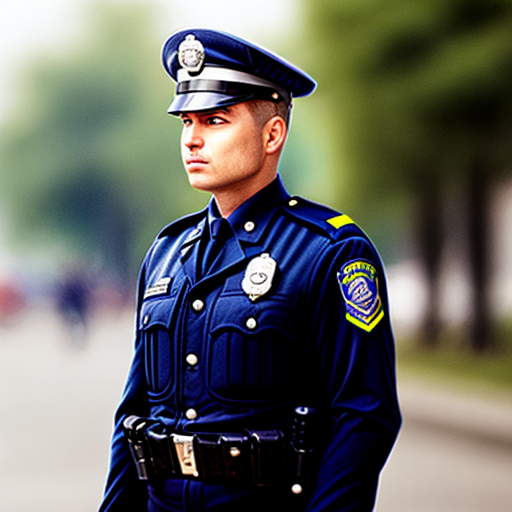 Picture of a policeman