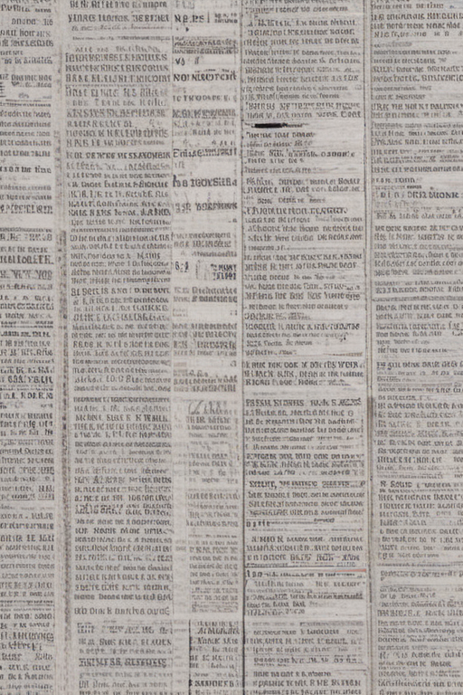 Collection of Historical Newspaper Clippings Featuring Various ...