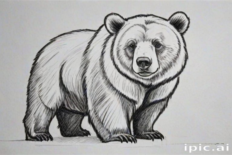bear pictures to draw
