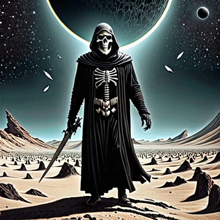 reaper invasion space surreal art