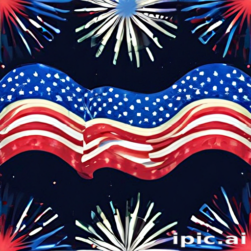 Celebrating Freedom: A Vibrant Display of American Patriotism and Joy