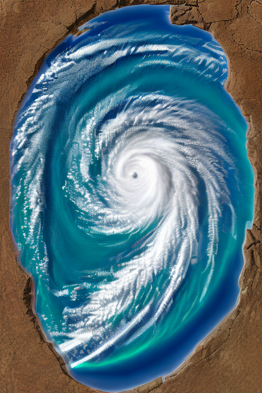 Create an image of a cyclone