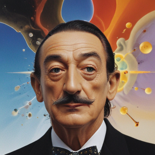 Salvador Dali psychedelic