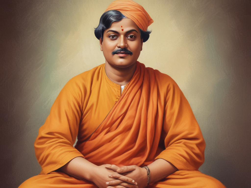 Swami vivekanand cartoon