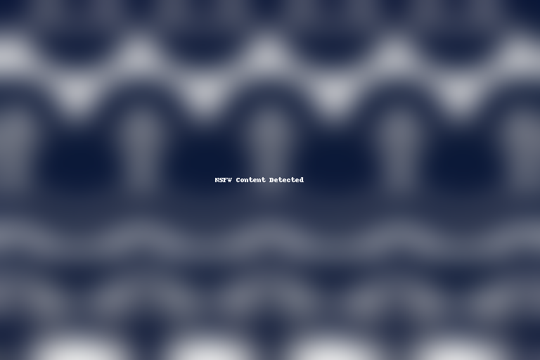 Abstract Pattern with Warning Message About Inappropriate Content Detected