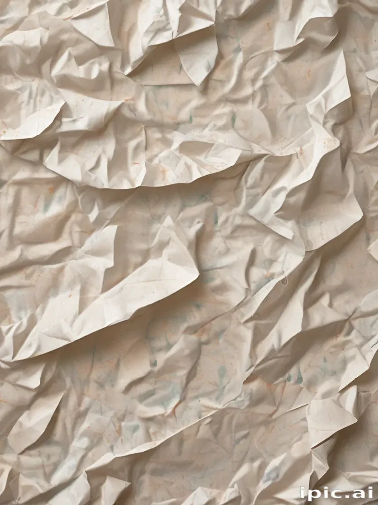 Textured Crumpled Paper Background with Subtle Color Variations and ...