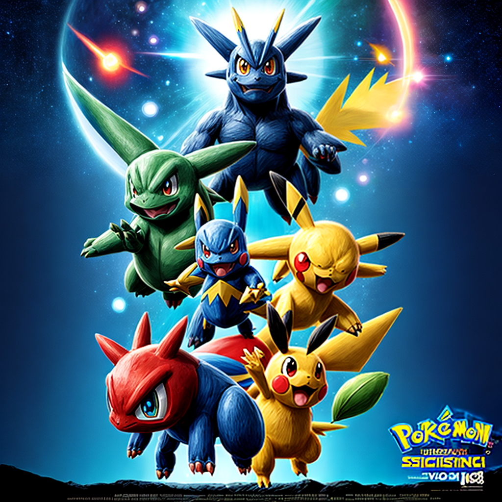 pokemon sci fi movie poster art