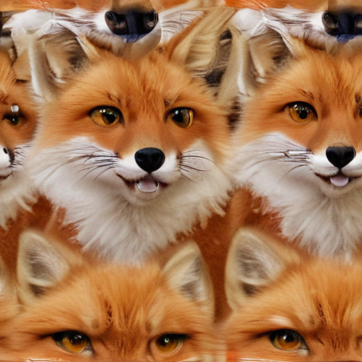 furry fox face
