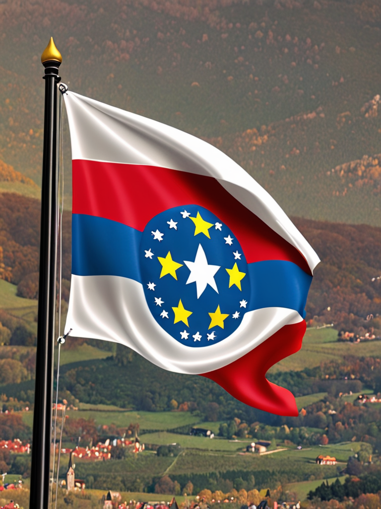 lmanburg flag from Dream SMP