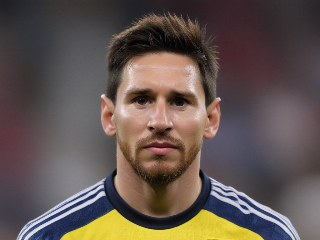 messi but he's looking autistic