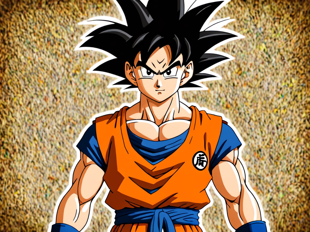 Son goku anime 2D