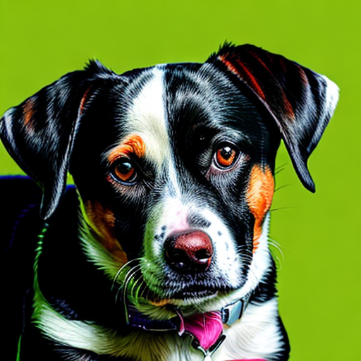 dog with 2 faces